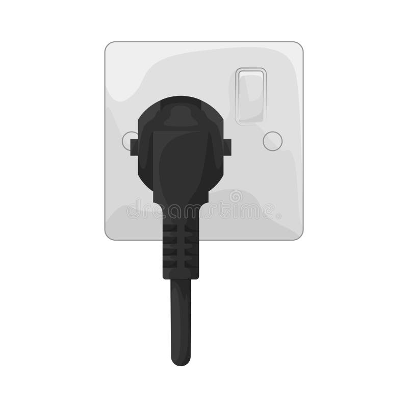 Electrical Plug that Connects Electrical Equipment To a Power Source ...