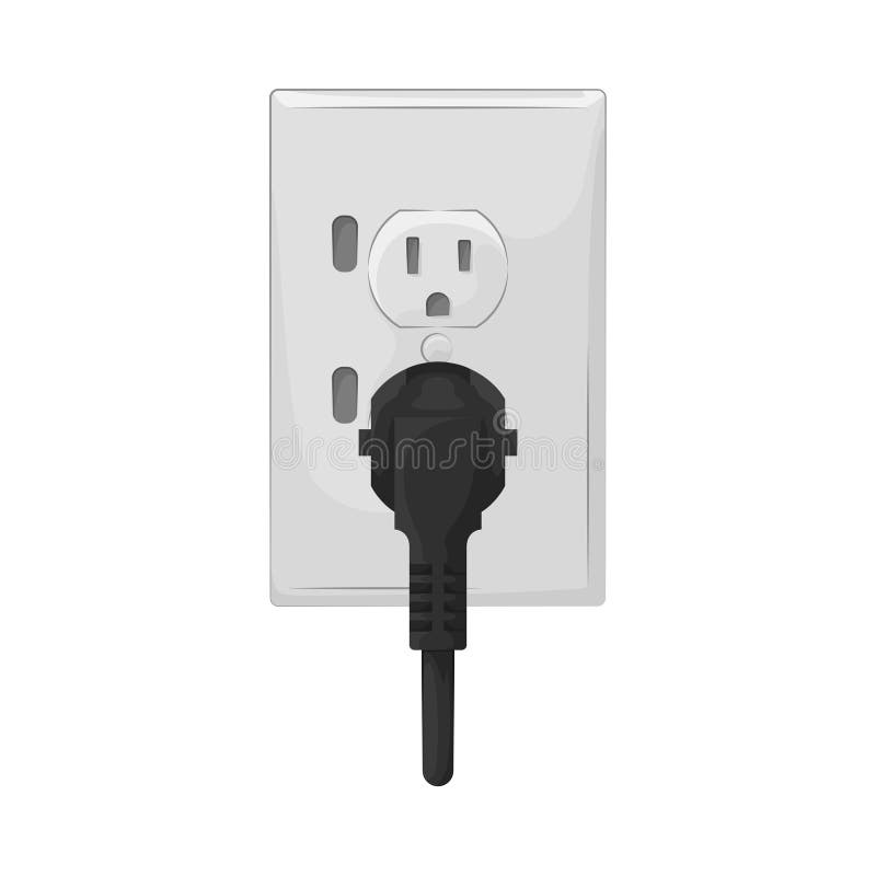 Electrical Plug that Connects Electrical Equipment To a Power Source ...