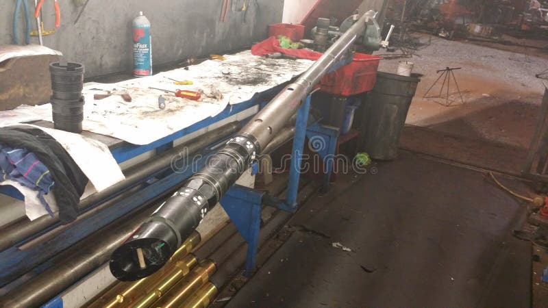 Plug and setting tool editorial stock photo. Image of ready - 55600293