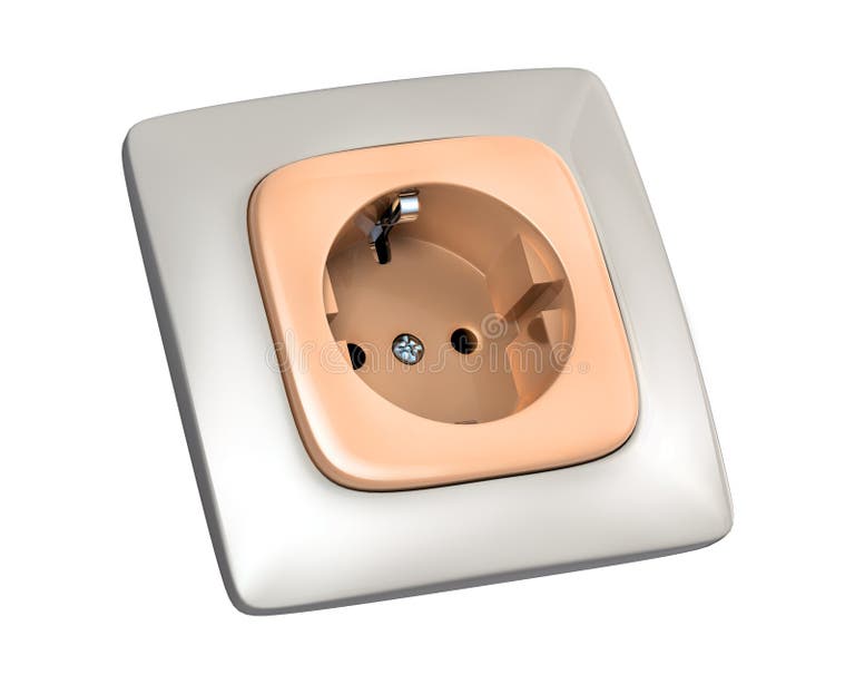 Plug socket stock illustration. Illustration of convenience - 2128967