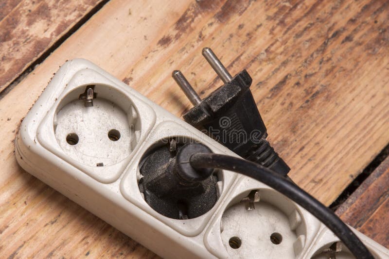 Plug and socket stock photo. Image of energy, connected - 33815156