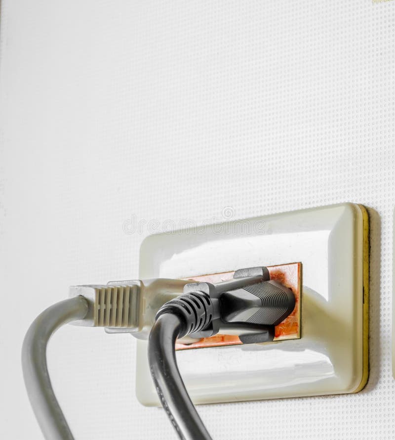 Plug in socket stock image. Image of home, electricity - 45403755