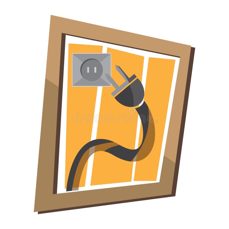 Print stock vector. Illustration of wooden, frames, walls - 190672491