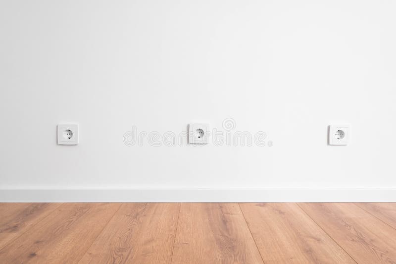 Plug Sockets or Power Sockets on Wall Stock Image - Image of power ...
