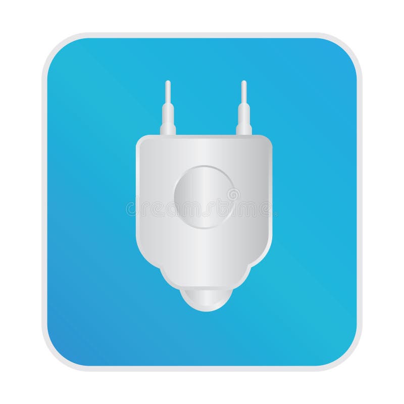 Plug. Vector Illustration Decorative Design Stock Vector - Illustration ...