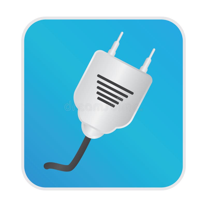 Plug. Vector Illustration Decorative Design Stock Vector - Illustration ...
