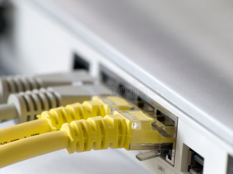 Plugged stock photo. Image of hardware, equipment, data - 14190724