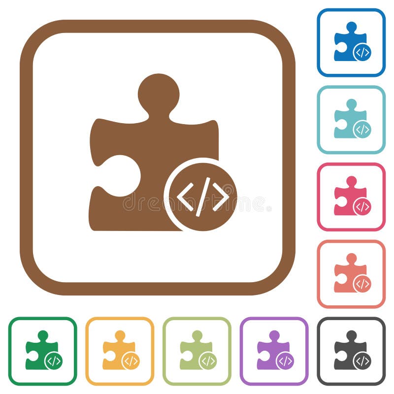 Software Module Icons Stock Illustrations – 110 Software Module Icons ...