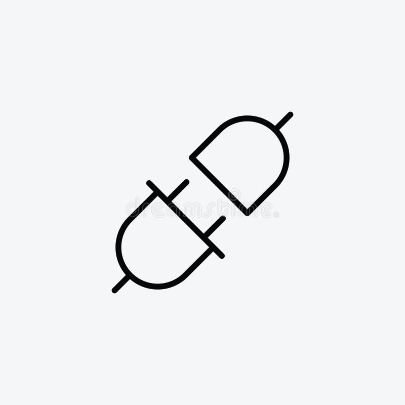 Plugin vector icon set stock vector. Illustration of flat - 340446957