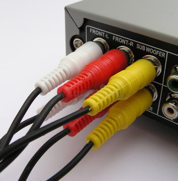 Plugs stock image. Image of amplifier, phono, movies, luminance - 170701