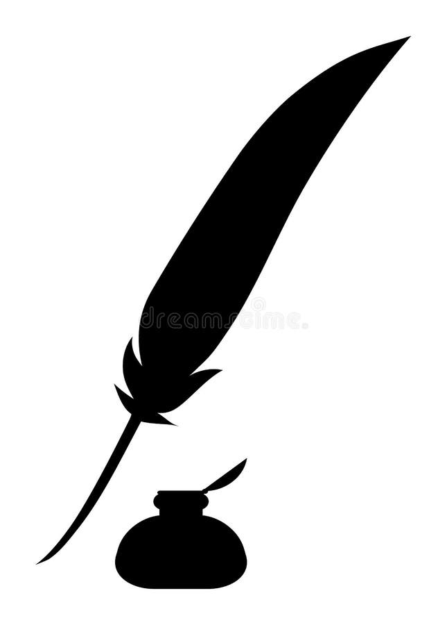 Pluim vector illustratie. Illustration of werktijd, cultuur - 14775225