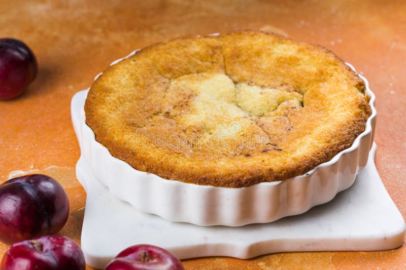 Plum Bakery. Rustic Open Pie - New York Times Pie Stock Image - Image ...