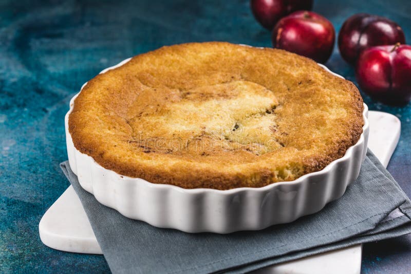 Plum Bakery. Rustic Open Pie - New York Times Pie Stock Image - Image ...