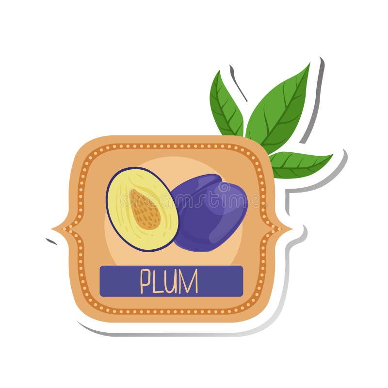 Sticker Template Plum Stock Illustrations – 309 Sticker Template Plum ...