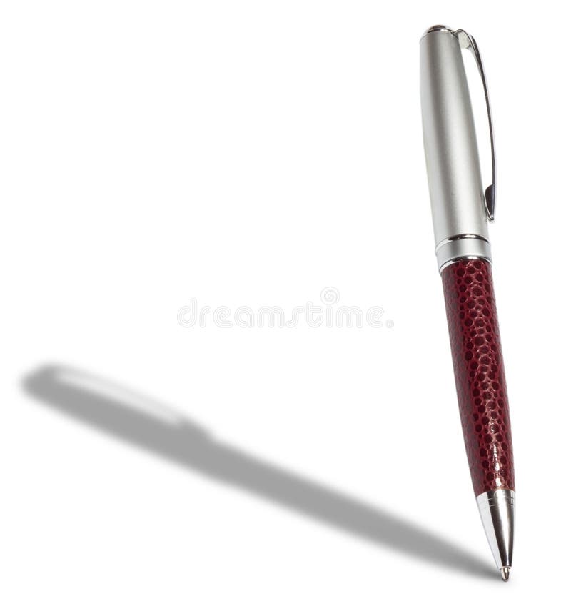 Pluma imagen de archivo. Imagen de negocios, blanco, nadie - 19037125