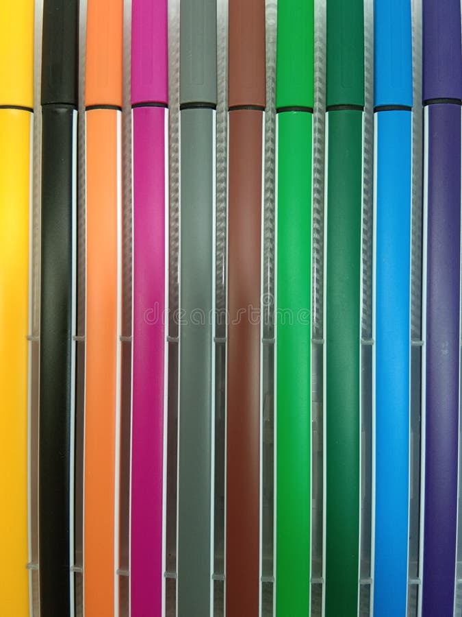 Pluma Multicolor Y Fondo Blanco Foto de archivo - Imagen de hermoso ...