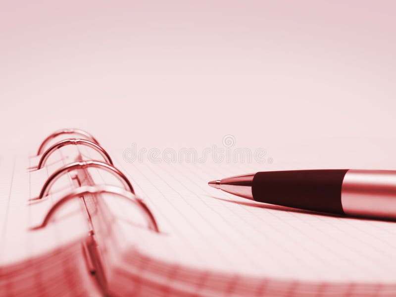 Pluma y libreta imagen de archivo. Imagen de ideas, creatividad - 68181873