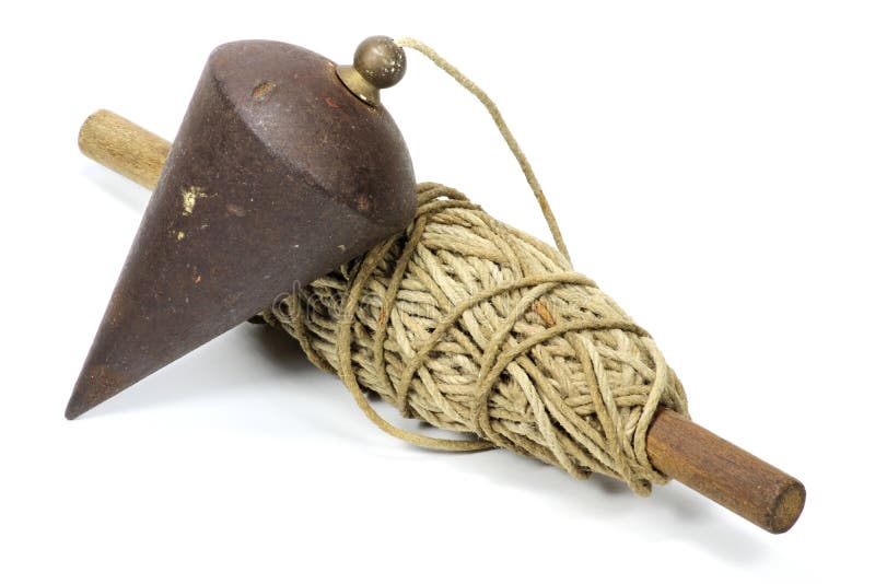 Plumb line stock photo. Image of metal, tool, plumb, hanging - 4444994