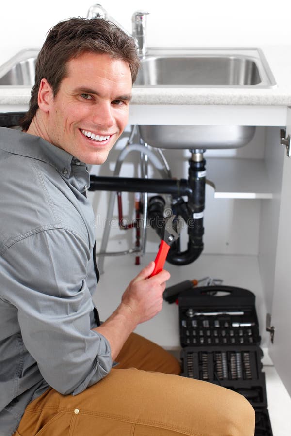 Plumber stock photo. Image of industry, happiness, construction - 12948884