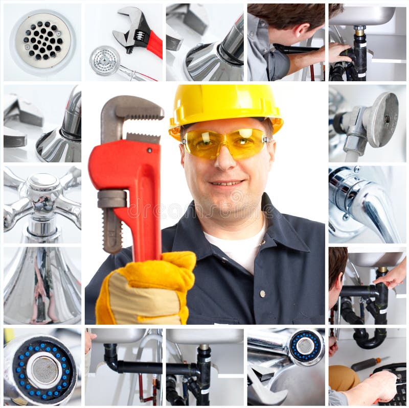 Plumber stock photo. Image of plumber, pipe, installing - 14270988