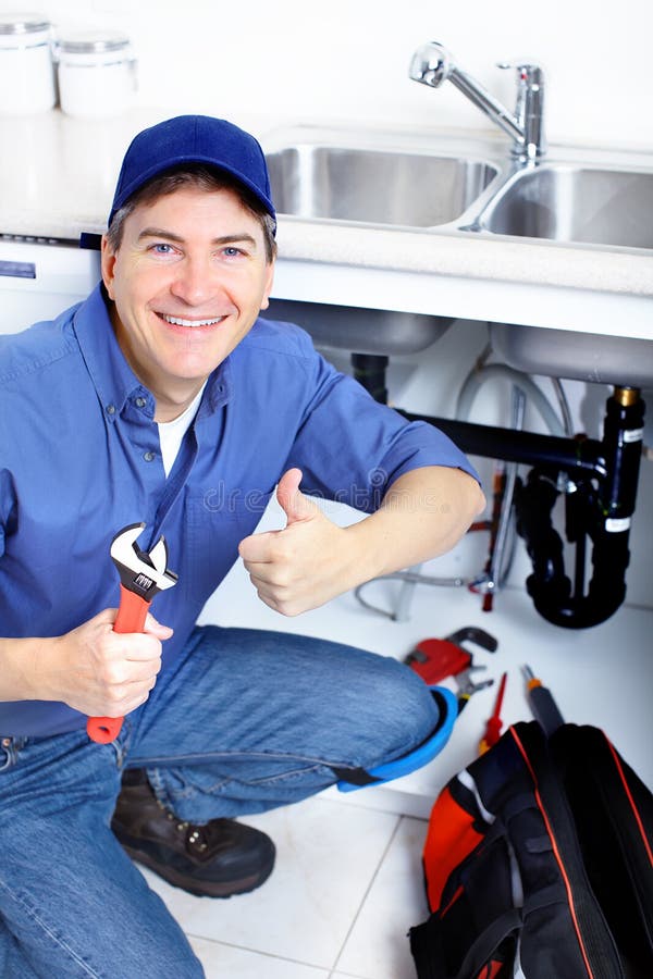 Plumber stock image. Image of industry, builder, happiness - 16980493