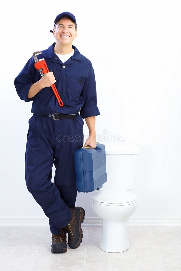 Plumber stock photo. Image of sanitation, plumber, mature - 17038446