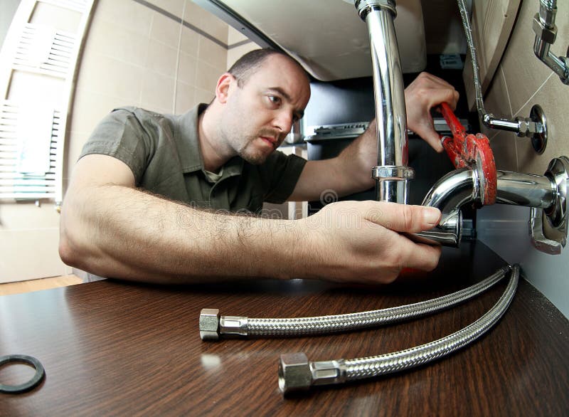 Plumber stock image. Image of person, building, repair - 24803823