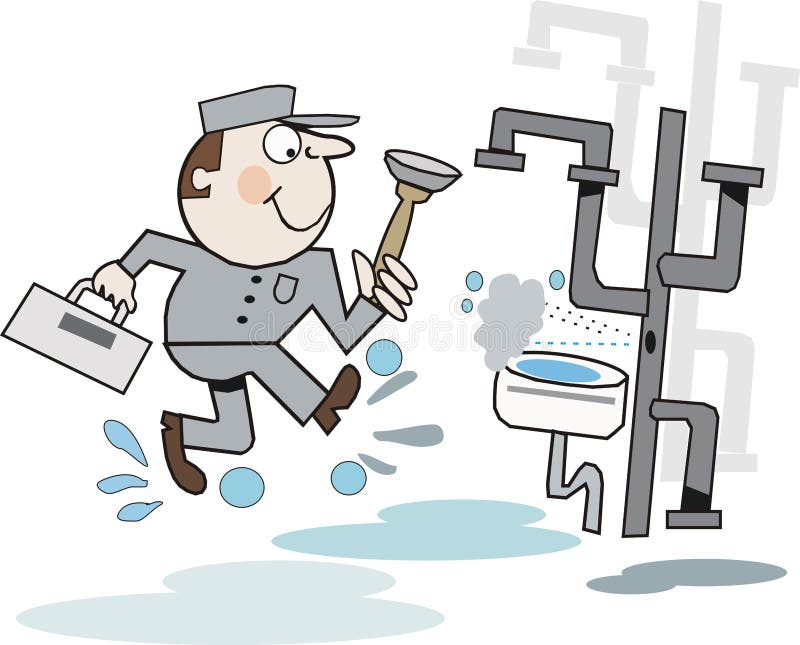 Plumber Cartoon Stock Illustrations – 13,629 Plumber Cartoon Stock ...