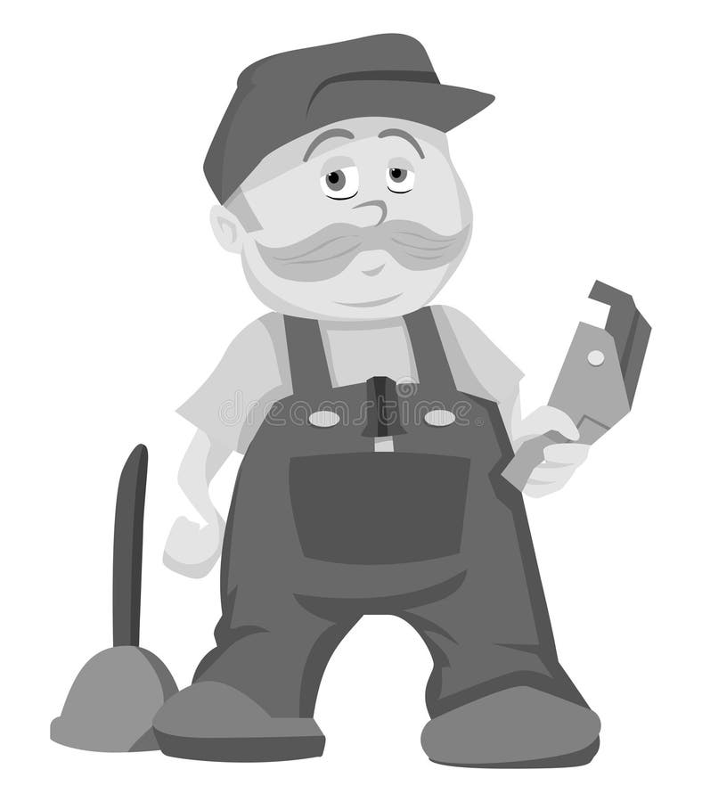 Grayscale Cartoon Stock Illustrations – 6,269 Grayscale Cartoon Stock ...