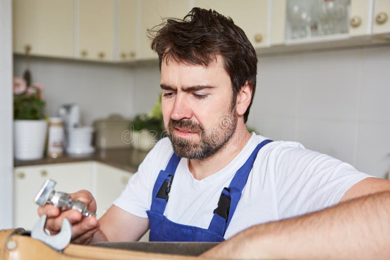 Plumber Holds Spare Part Assembly Stock Photos - Free & Royalty-Free ...