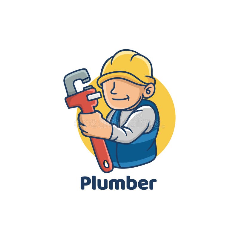 Plumber Master Master Cartoon Pipe Stock Vector - Illustration of ...