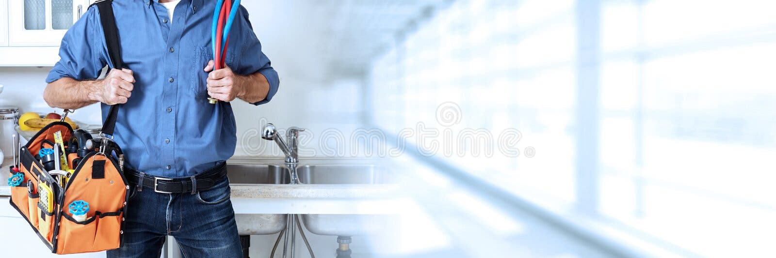 Plumber stock photo. Image of home, profession, mature - 16980436