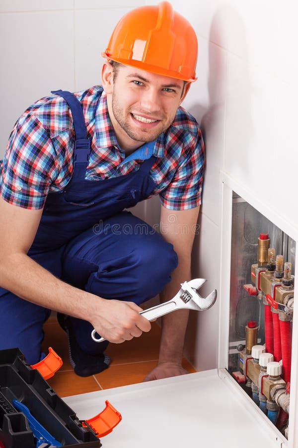 Plumber work stock image. Image of problem, self, sufficientspout ...