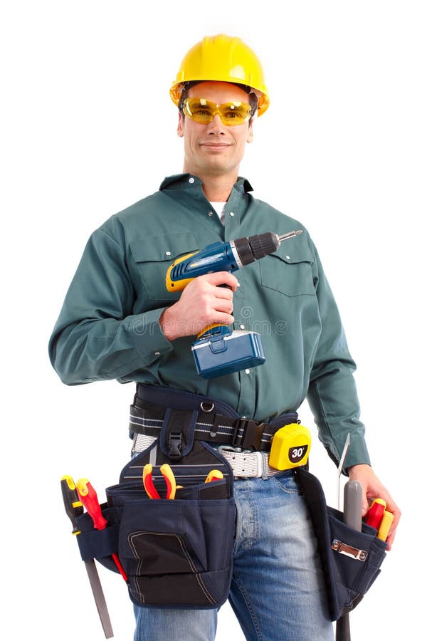 Plumber worker stock photo. Image of employee, enterprise - 13518798