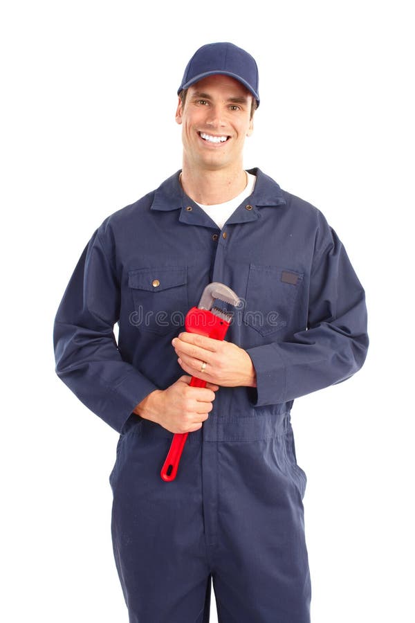 Plumber worker stock image. Image of labor, development - 13439301
