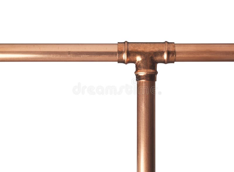 Copper pipe tubes stock photo. Image of metal, hardware - 18720370