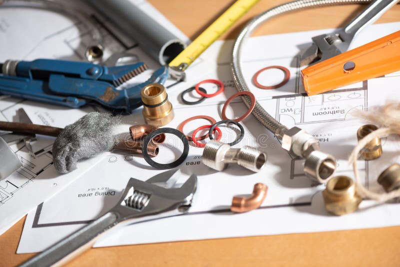 124 Plumbing Fitting Blueprint Stock Photos - Free & Royalty-Free Stock ...