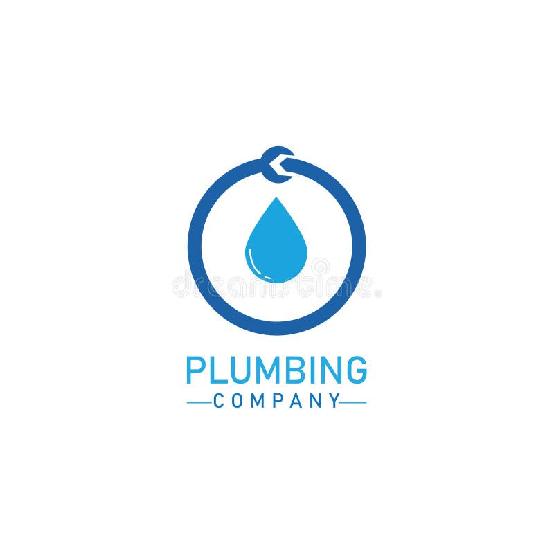 Plumbing Logo Vector Icon Illustration Design Stock Vector ...