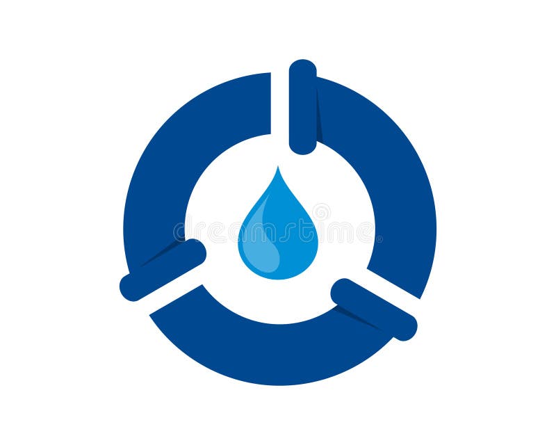 Plumbing O Motion Logo Icon Template Stock Vector - Illustration of ...