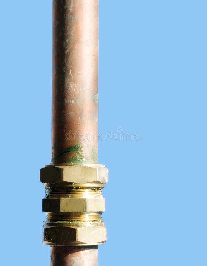 Plumbing pipe stock photo. Image of tube, mains, detail - 1775270