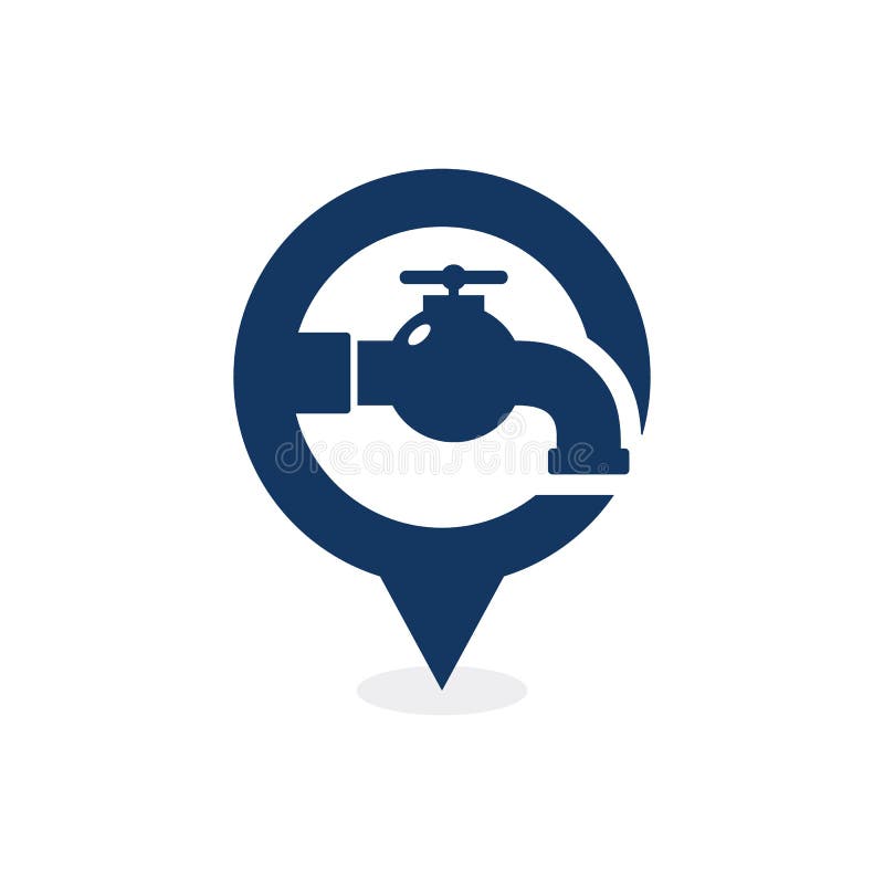 Water Point Logo Icon Design Stock Vector - Illustration of creative ...