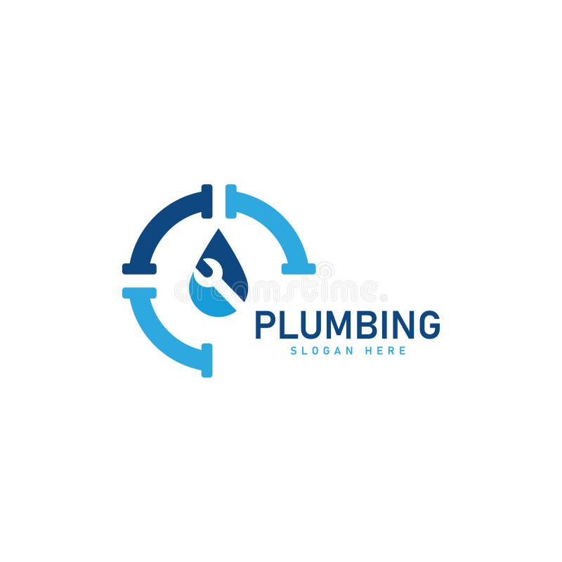 Plumbing Service Logo Concept Stock Illustrations – 4,656 Plumbing Service Logo Concept Stock ...
