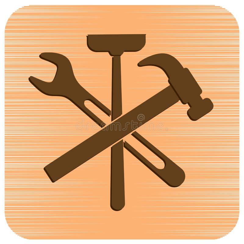 Plumbing work symbol icon stock vector. Illustration of globe - 131428893