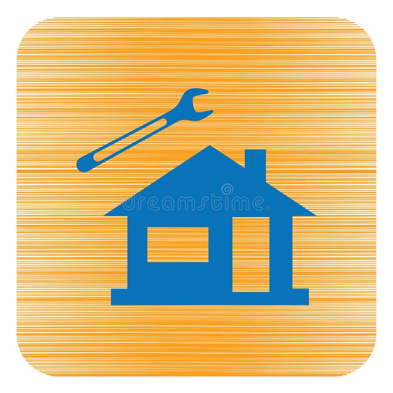Plumbing work symbol icon stock vector. Illustration of lavatory ...