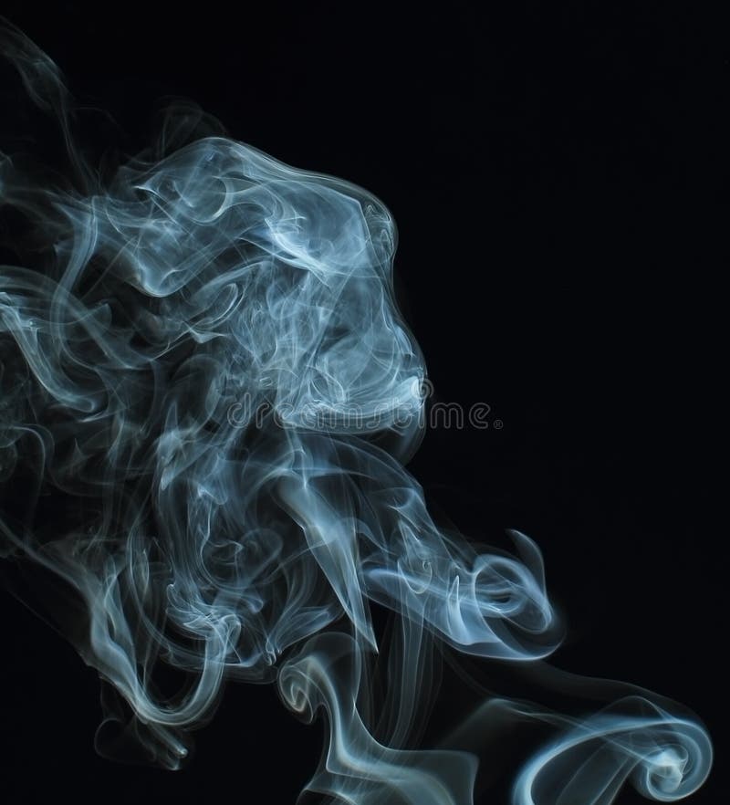 Abstract White Smoke Texture On Black Background Stock Image - Image of ...