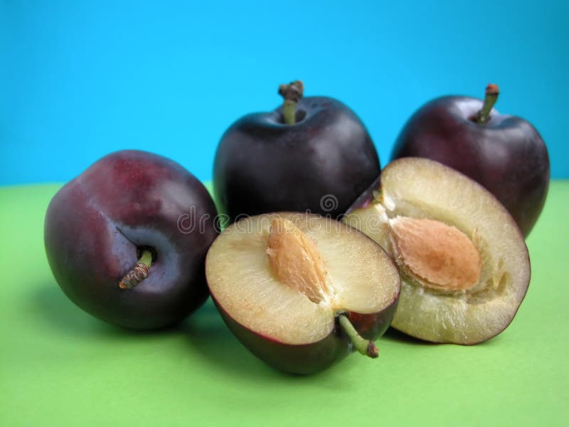 Plums stock photo. Image of plums, food, juicy, fruits - 177532