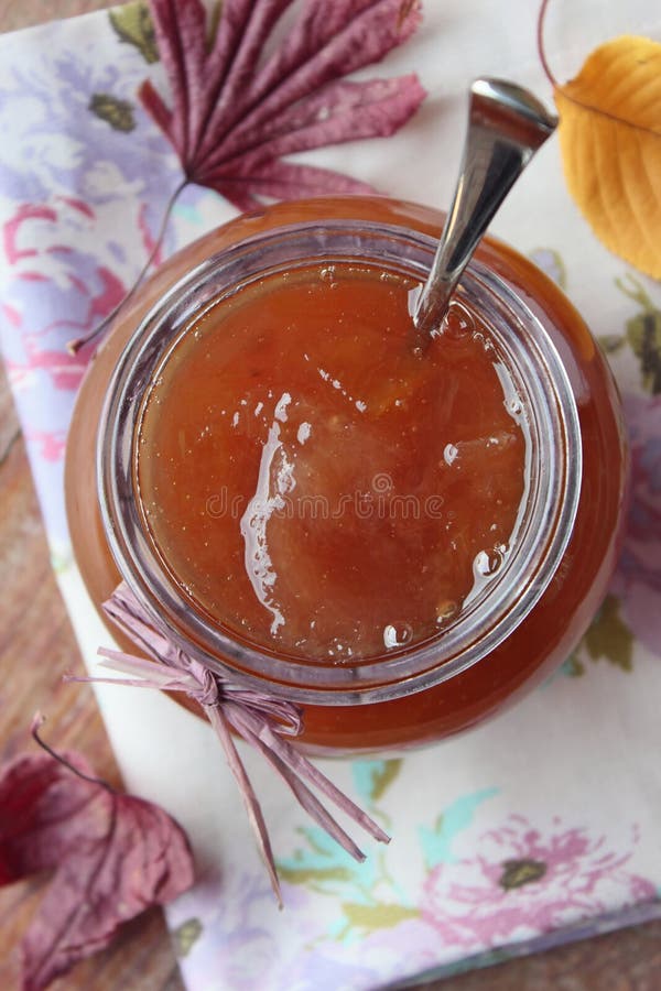 Plums jam stock image. Image of ingredient, portion, organic - 34922087