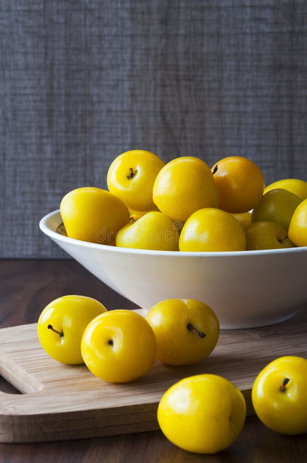 Plums in the kitchen stock photo. Image of delicious - 74455502