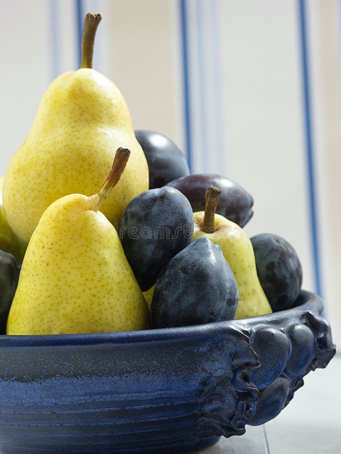 Plums and pears stock image. Image of summer, pears, healthy - 33464267