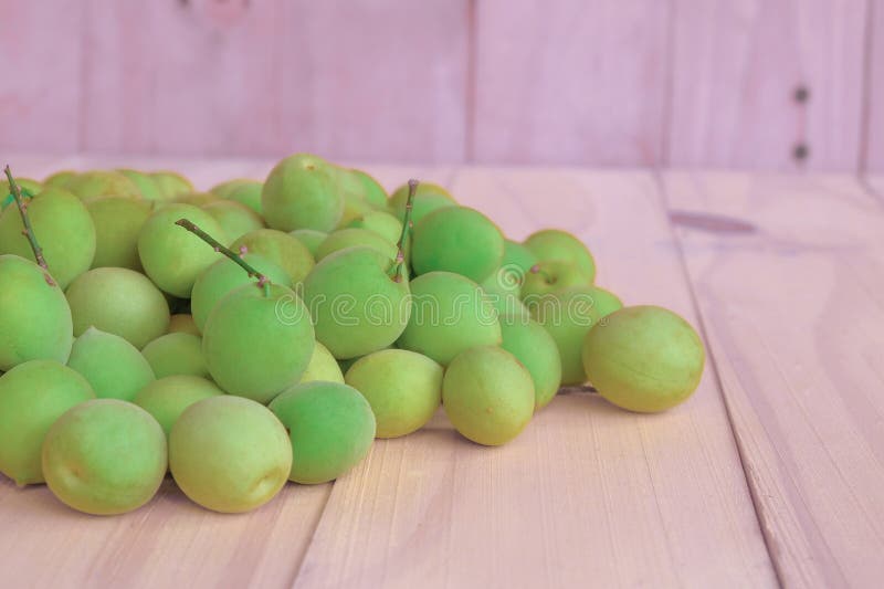 Plums Used for Making Umeshu or Plum Syrup Stock Photo - Image of ...